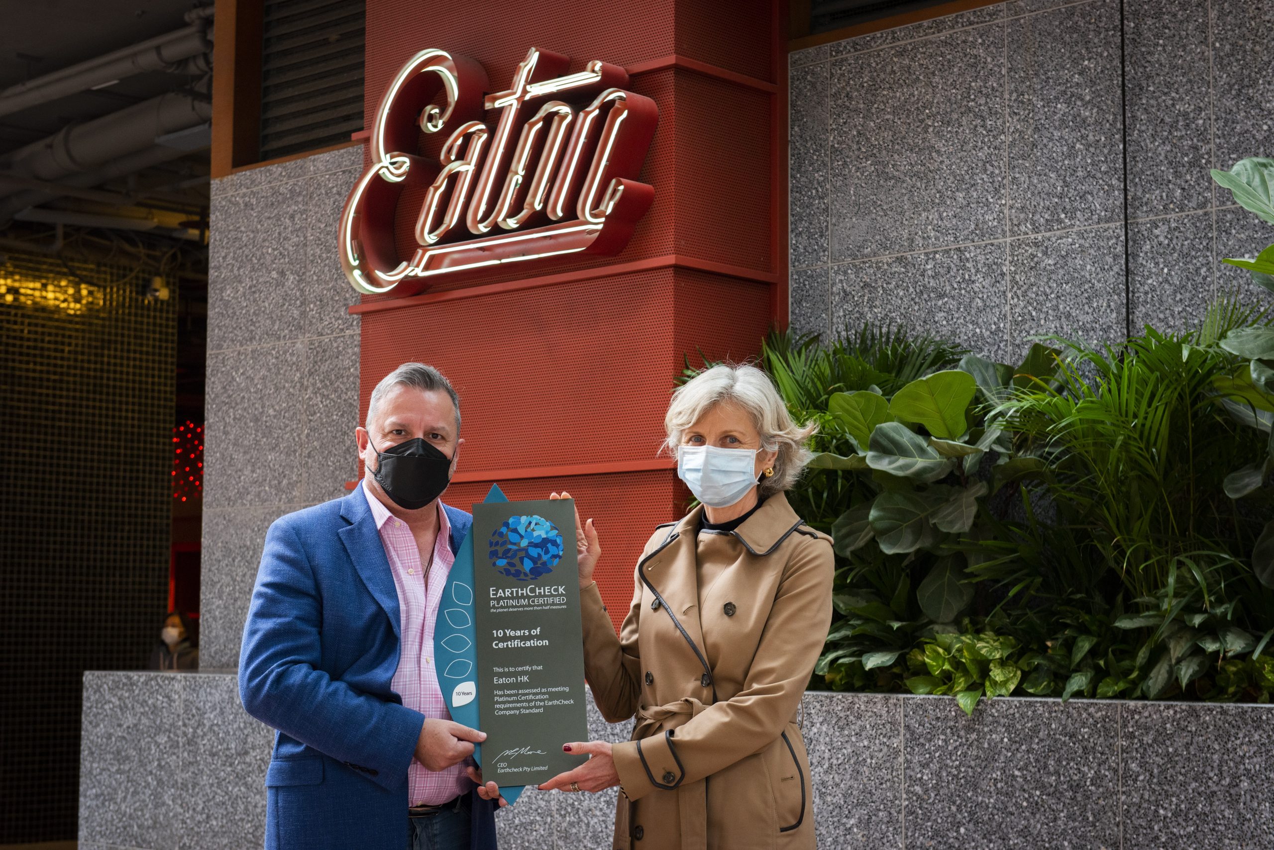 Eaton top class in EarthCheck - Mix Meetings